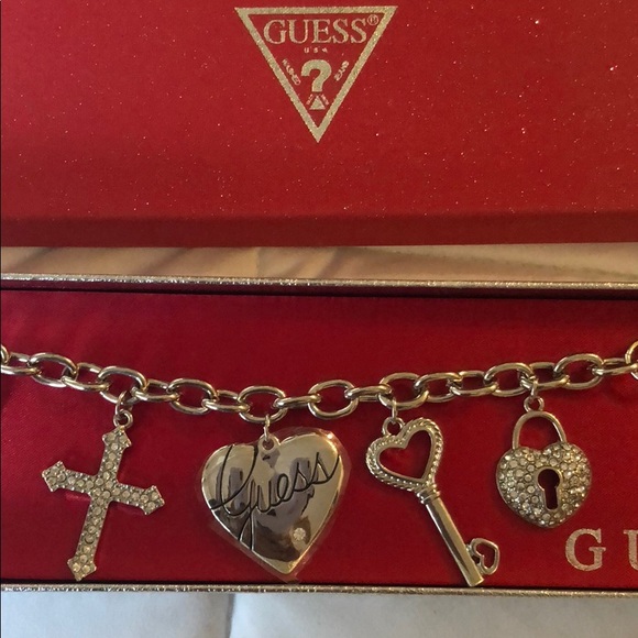 Guess | Jewelry | New Guess Charm Bracelet | Poshmark